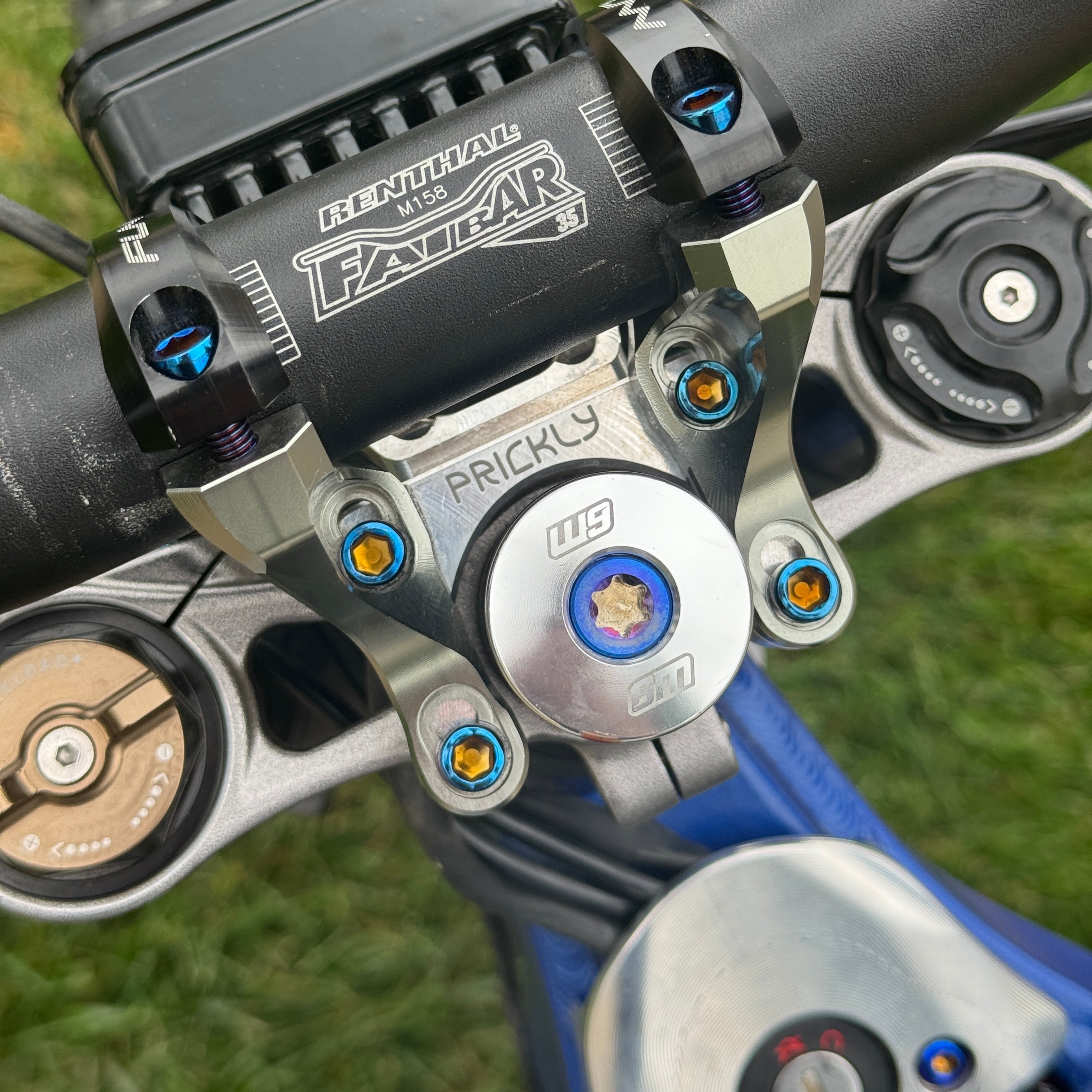 Titanium Direct Mount Bolts (18mm riser) – mxmodz